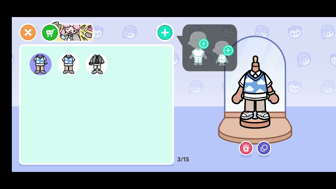 Идеи для одежды в тока бока♡/(Ника) - YouTube