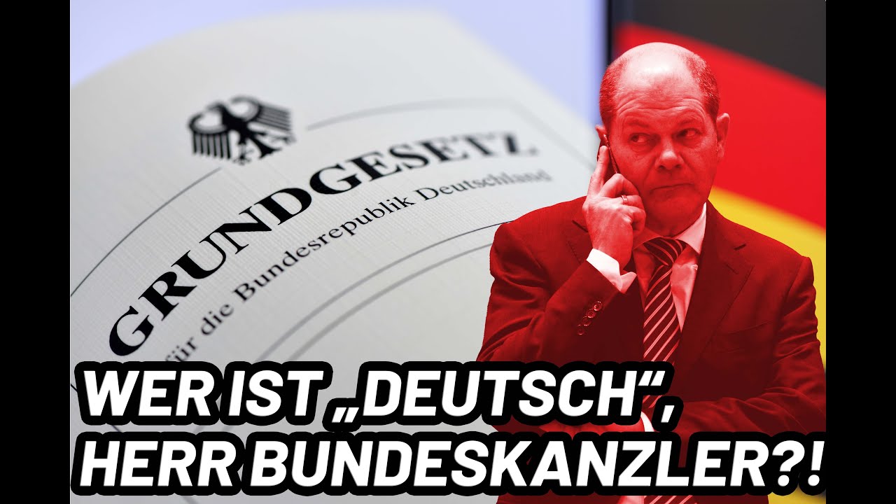 Wer ist "deutsch", Herr Bundeskanzler?! - YouTube