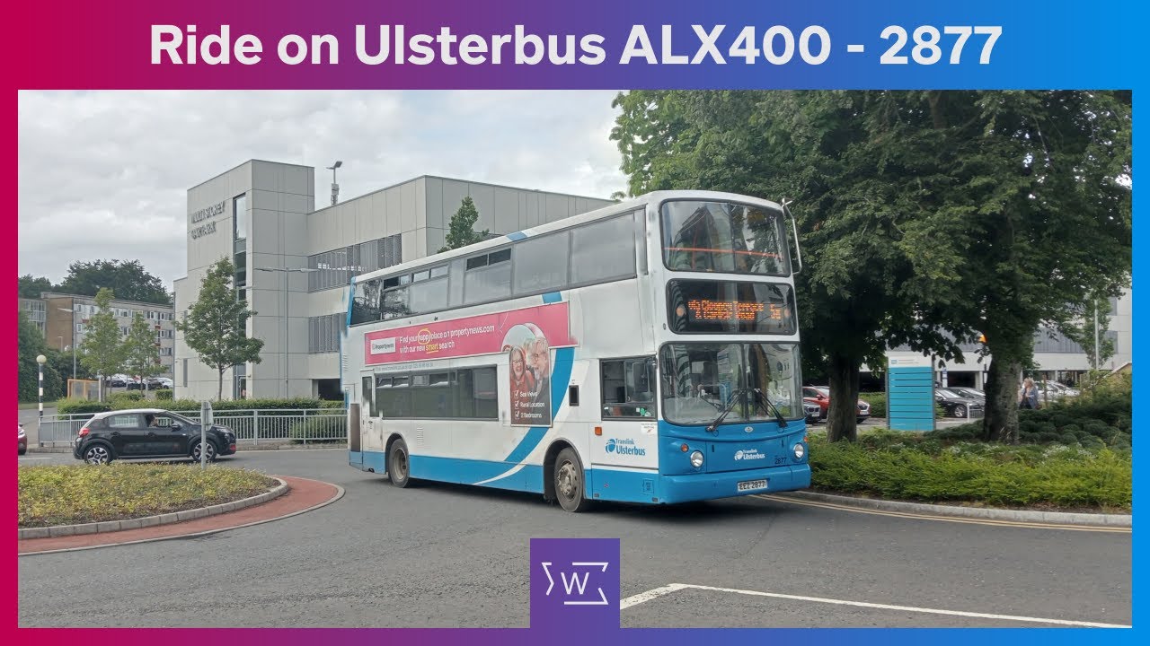 Translink Ulsterbus Alexander ALX400 (2877) - YouTube