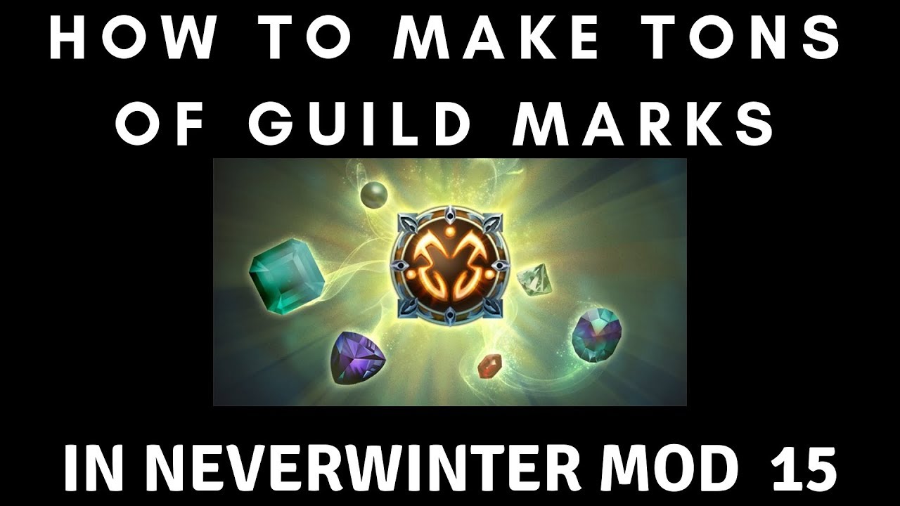 How To Make TONS Of Legitimate Guild Marks In Mod 15 With Professions ...