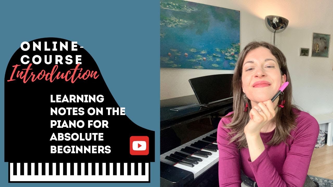 Introduction, Learning music notes on the piano for absolute beginners ...