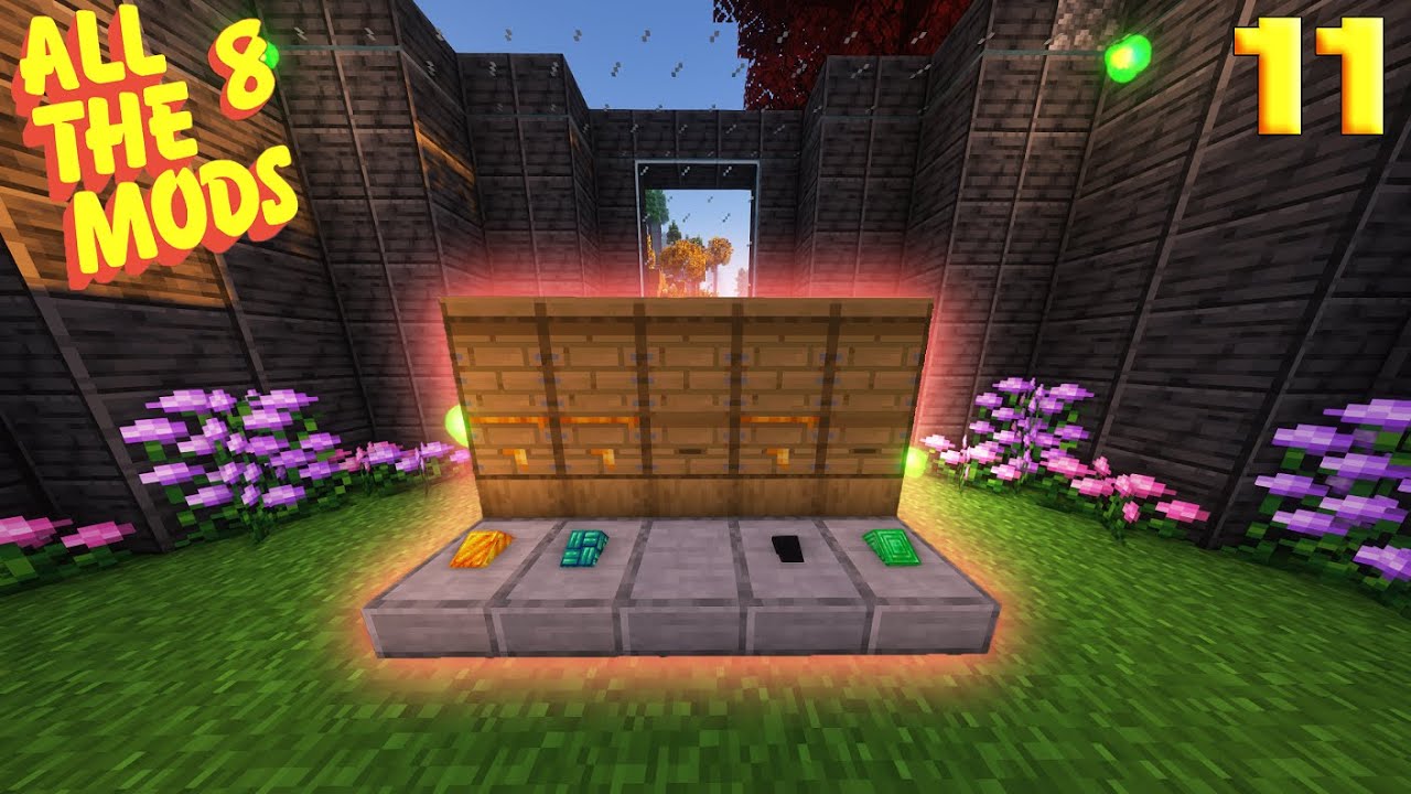 All The Mods 8 | Arılar ile Allthemodium Üretiyoruz! #11 | Modlu ...