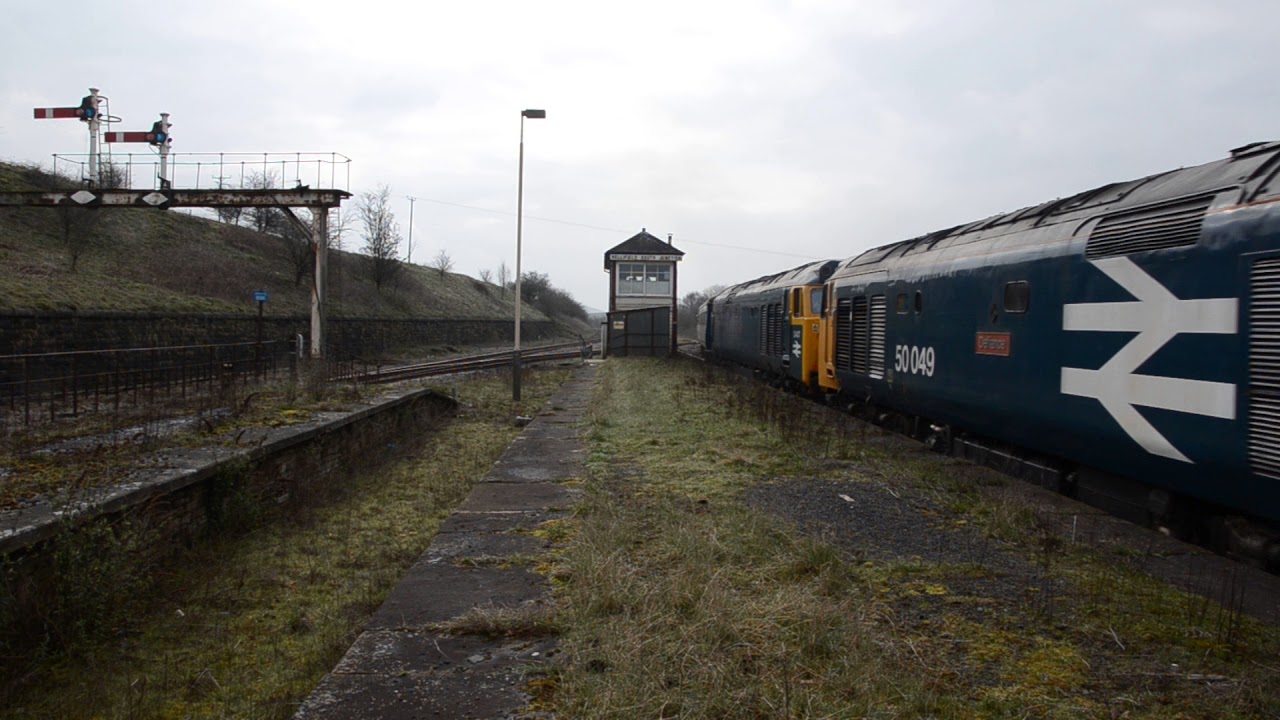 Cumbrian Hoovers Class 50 Railtour Hellifield - YouTube