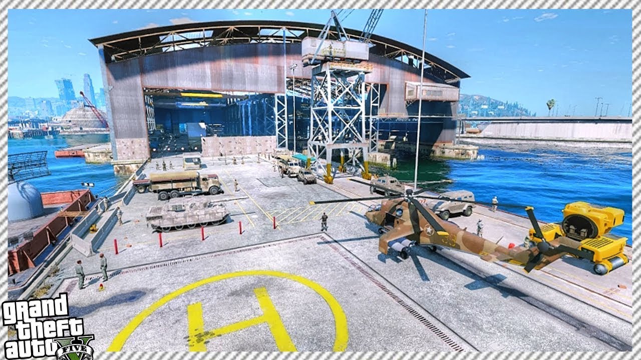 Gta 5 Merryweather Base