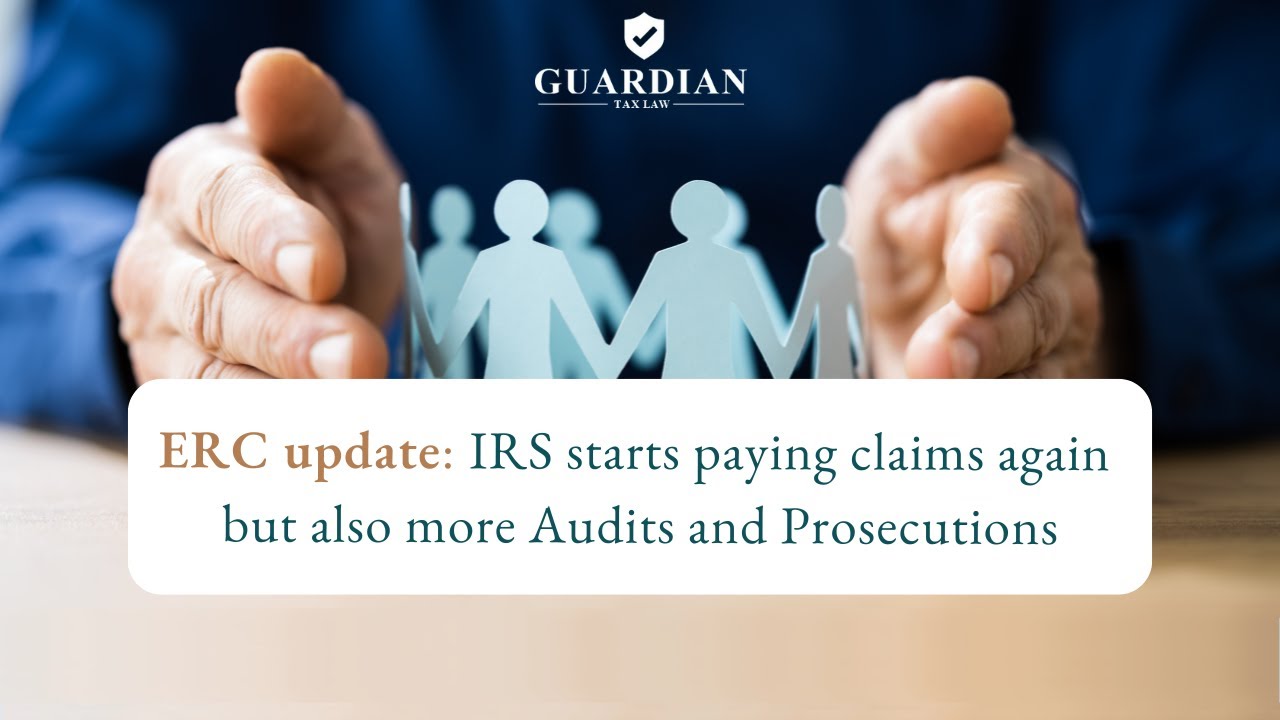 ERC update: IRS starts paying claims again but also more audits and ...