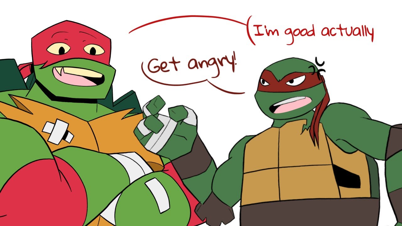 You can’t make Rise!Raph mad | 2012!TMNT x ROTTMNT animatic - YouTube