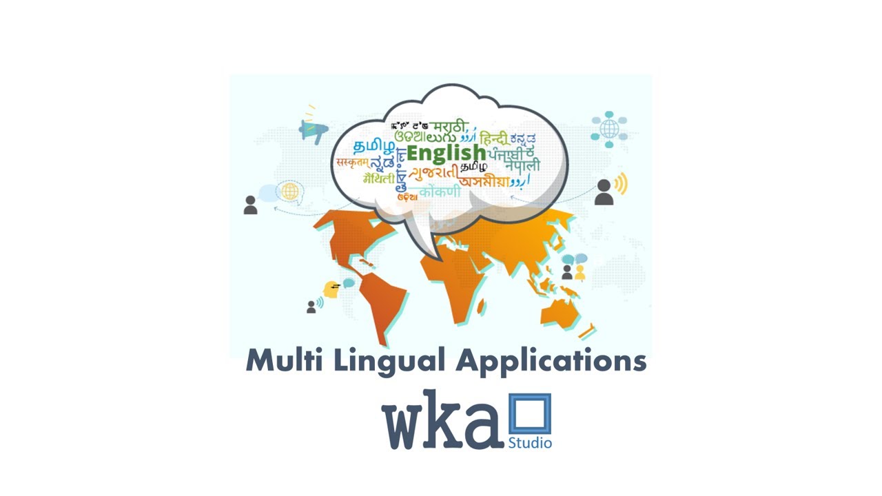 WKA Studio : Multi lingual App Demo - YouTube