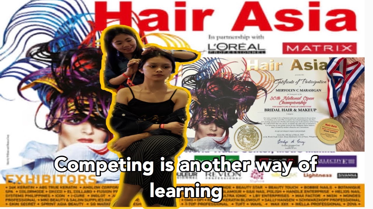 Hair asia 2020 HAIR & MAKEUP competition | Meryo Marasigan - YouTube