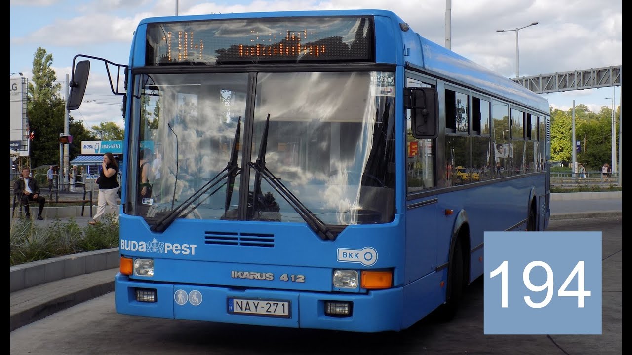 [HD] BKV Ikarus 412 - NAY-266 (194) - YouTube
