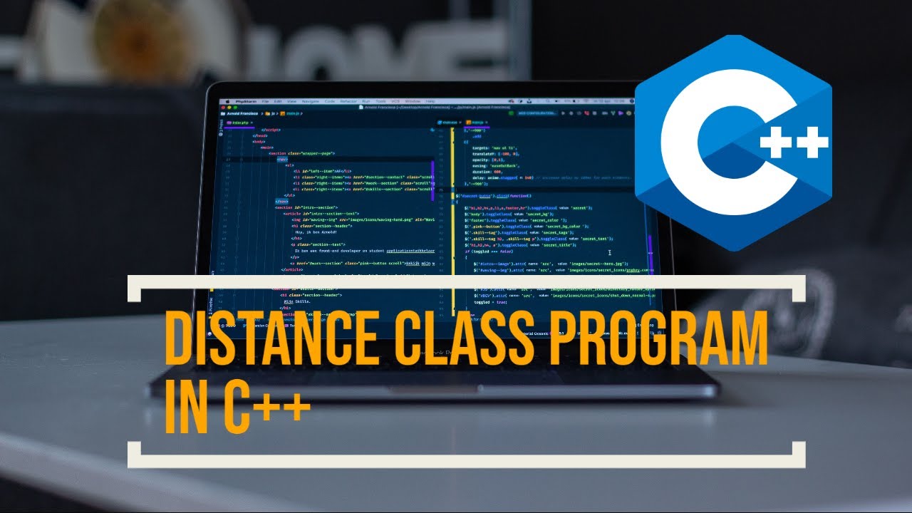 Distance Class Program In C 2020 Protogo Youtube 3525