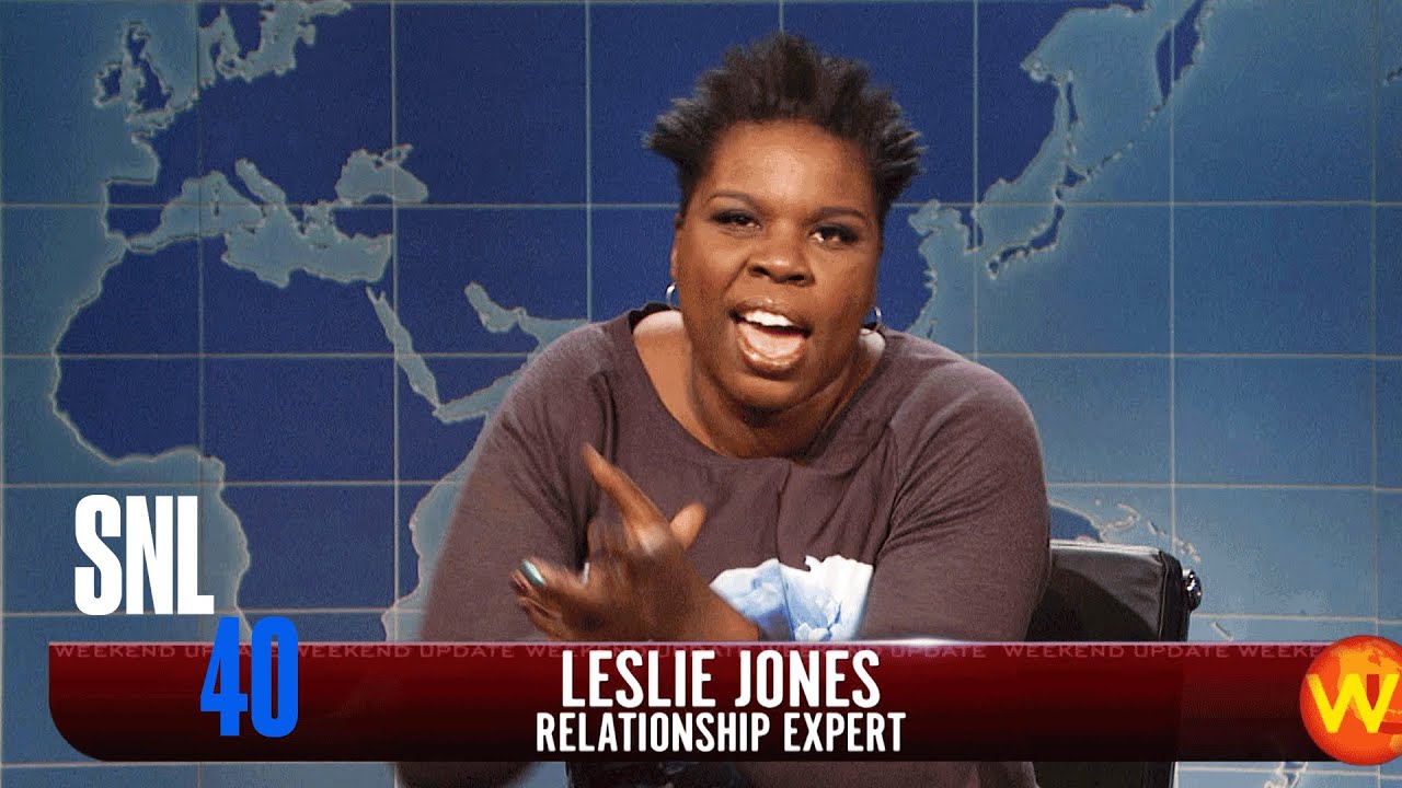 Weekend Update: Leslie Jones on 420Singles.com - SNL - YouTube