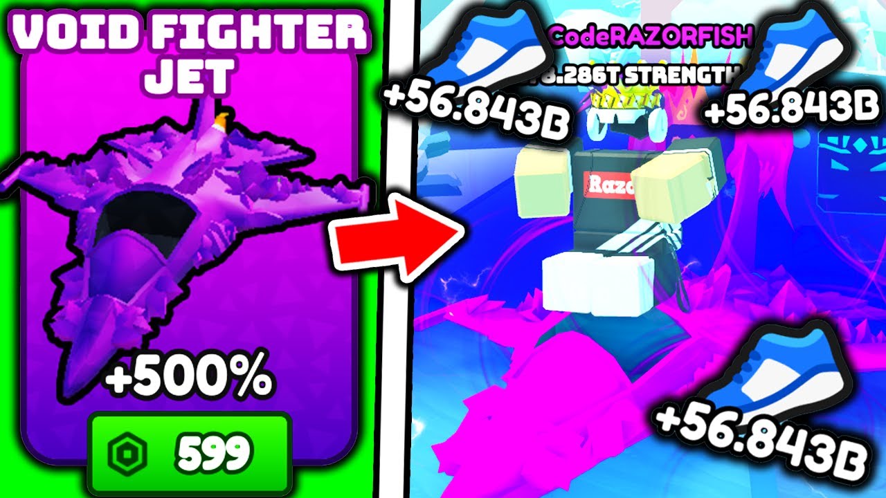 I Bought FASTEST VOID FIGHTER JET and Became SUPER FAST in Roblox Plane ...