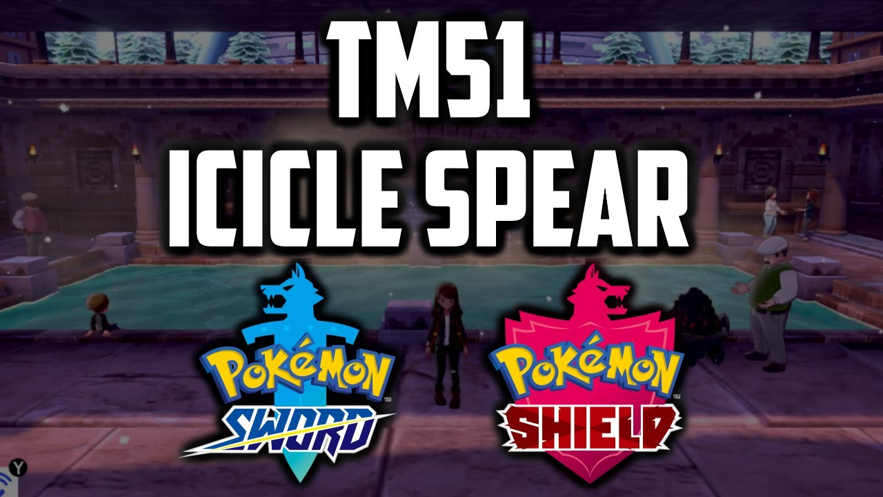Where to Find TM51 Icicle Spear in Pokemon Sword & Shield - YouTube