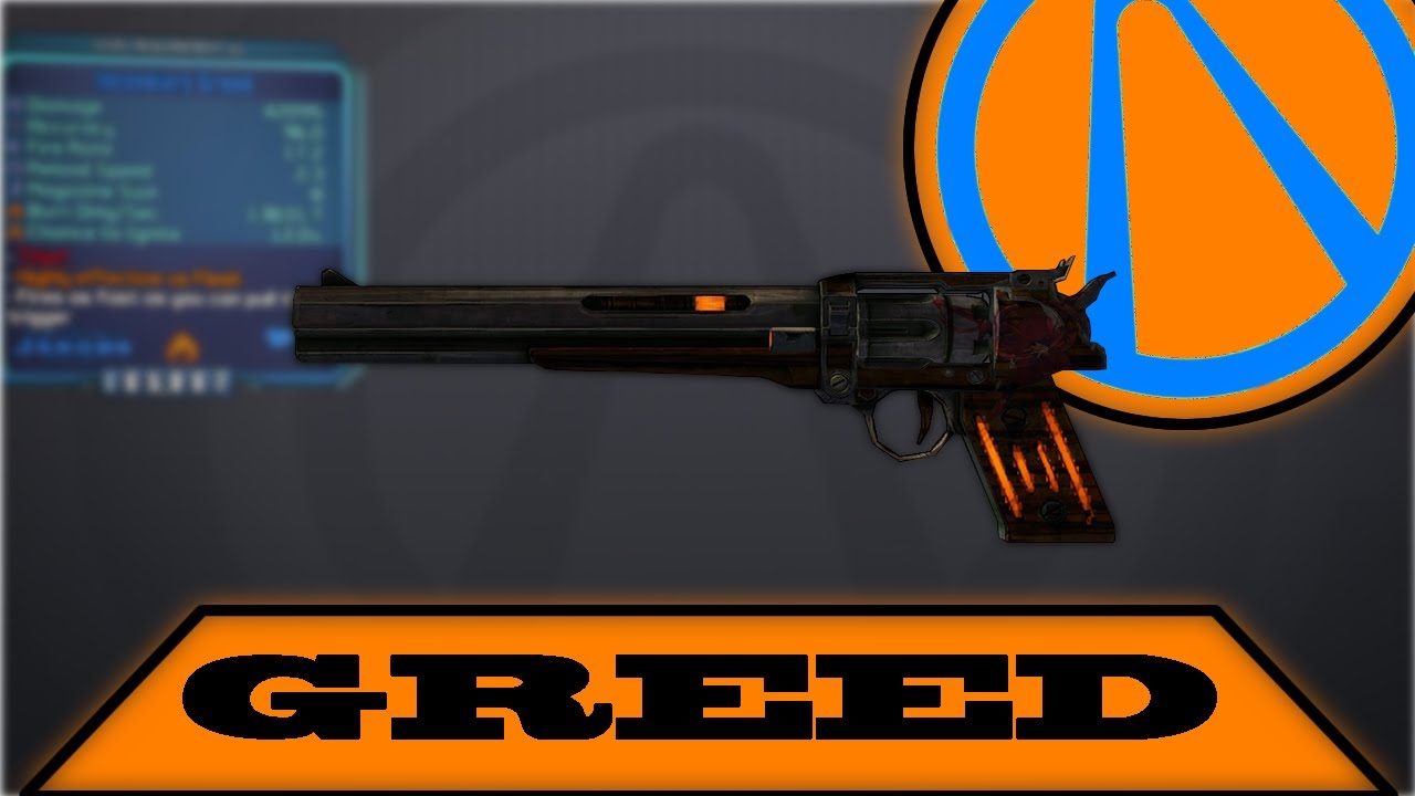 Borderlands 2 Weapon Highlight -- Unique: Greed - YouTube