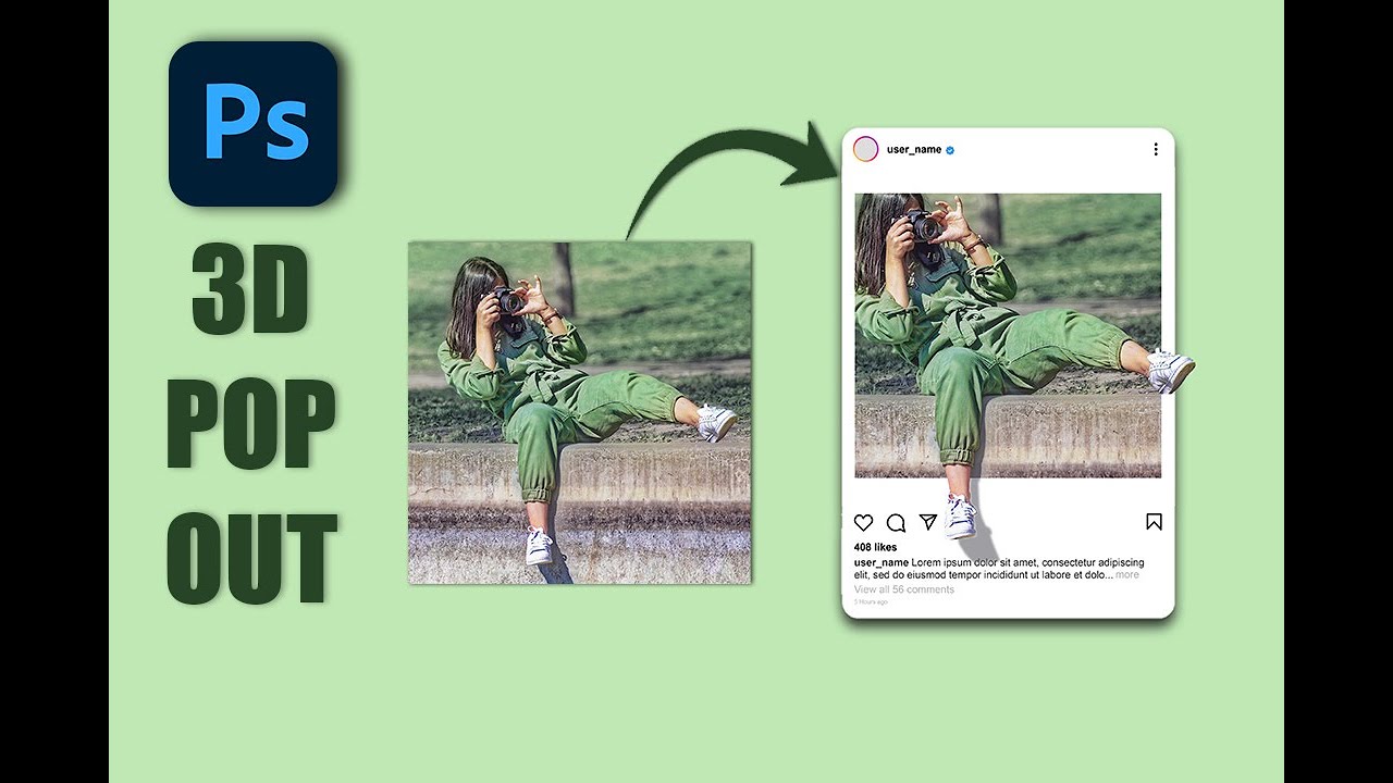 3d pop out effect |#3deffect |#popouteffect |#graphicdesign |# ...