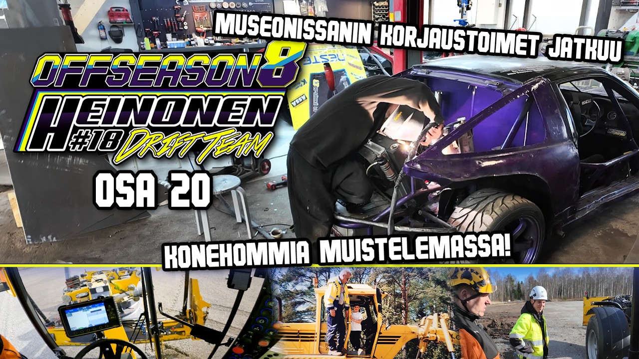 Heinonen Drift Team OFFSEASON 8: 20 #VIILATAANJAHÖYLÄTÄÄN - YouTube