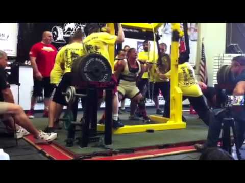 Shawna Mendelson 670lb squat 2014 Westside Pro Invitational - YouTube