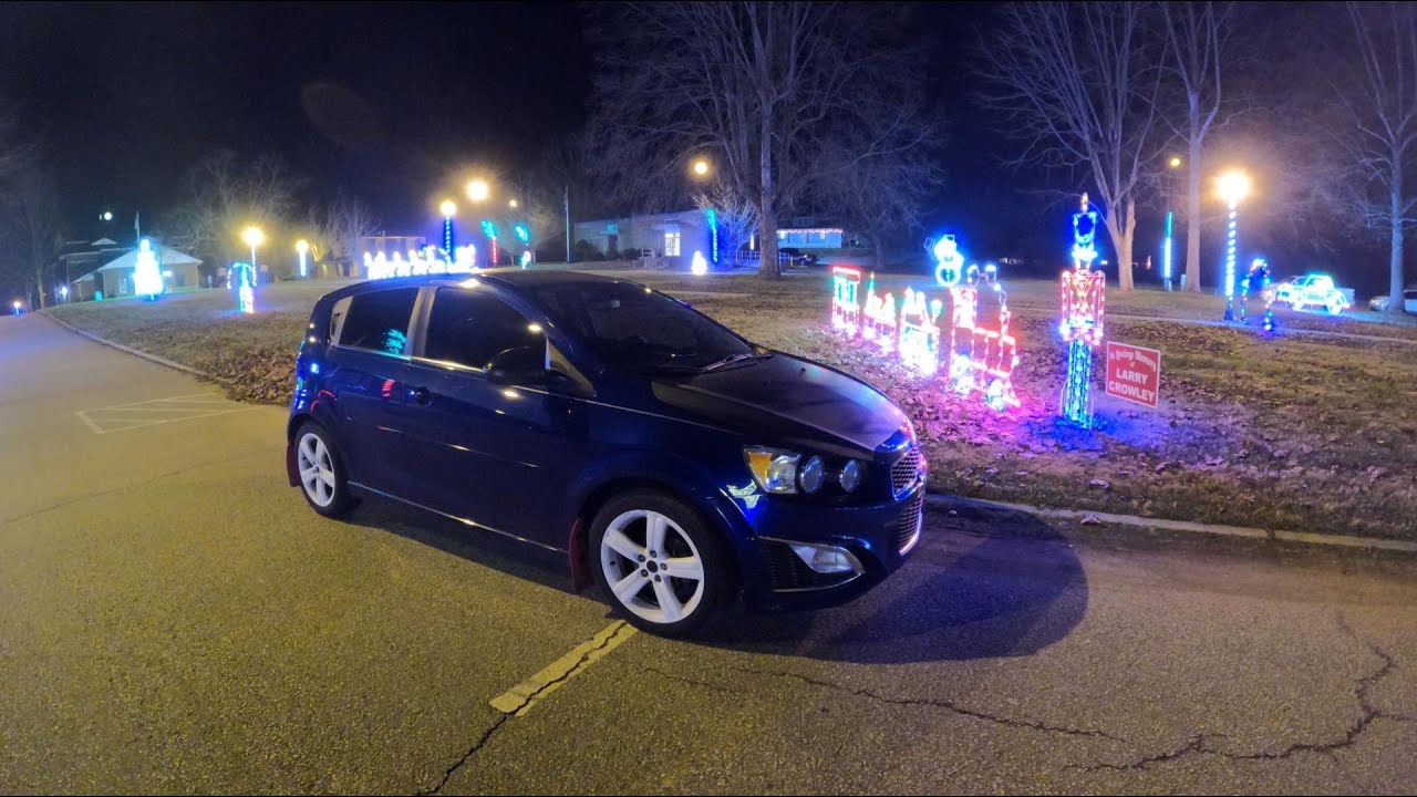 Chevy sonic on 22 pounds of boost! POV drive, loud blow off valve ...