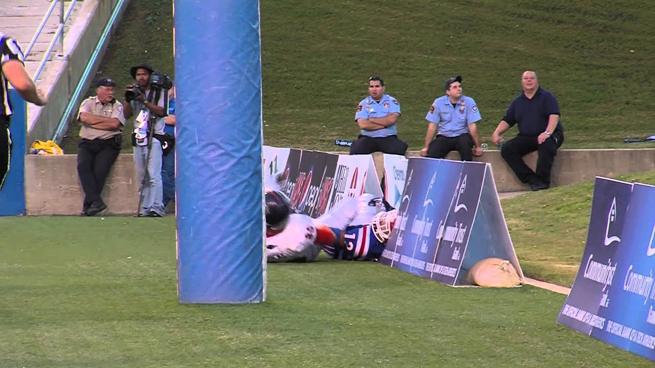 #80 Cole Hicks 14 yard Touchdown in coverage - YouTube