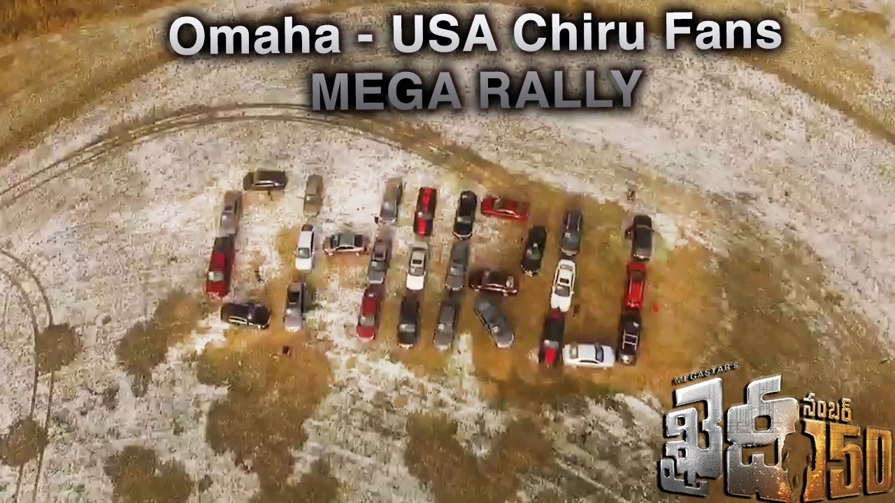 Mega Rally by Omaha USA Chiru Fans - YouTube