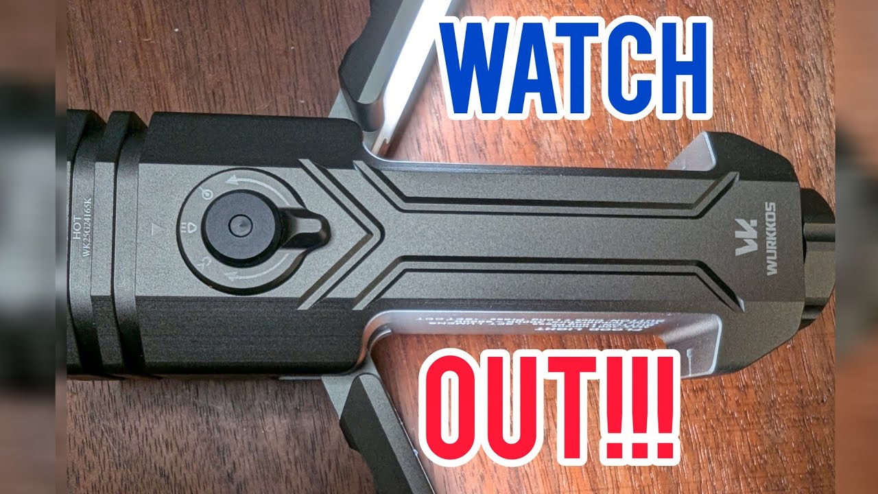 Great New Beast Flashlight - But You'd Better Pay Attention! Wurkkos ...