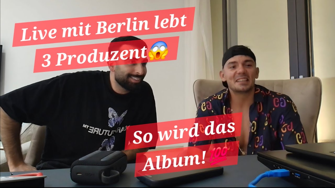 Capi Live mit dem Berlin lebt 3 Produzenten😱🔥So wird das Album klingen😎 ...