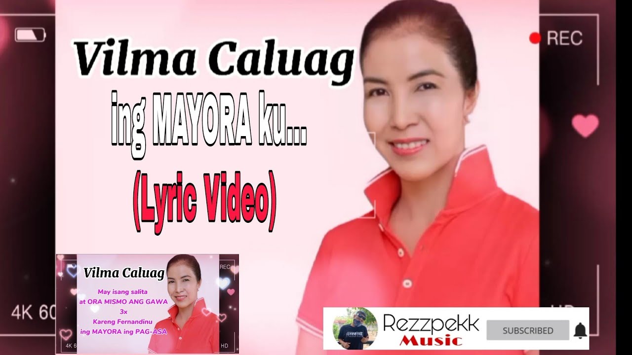 Vilma Caluag 2022 (Official Lyric Video) - YouTube
