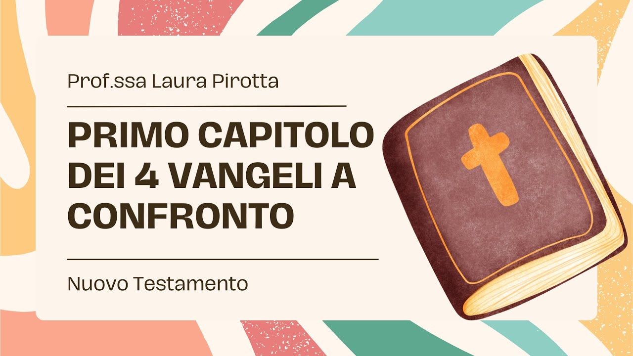 I 4 Vangeli a confronto: il primo capitolo spiegato 📜 - YouTube