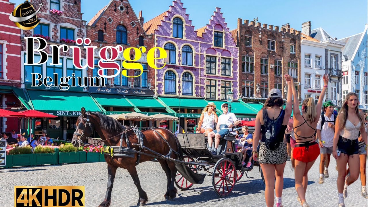 Brügge-Belgium 🇧🇪 City Walking Tours 4K HDR - YouTube