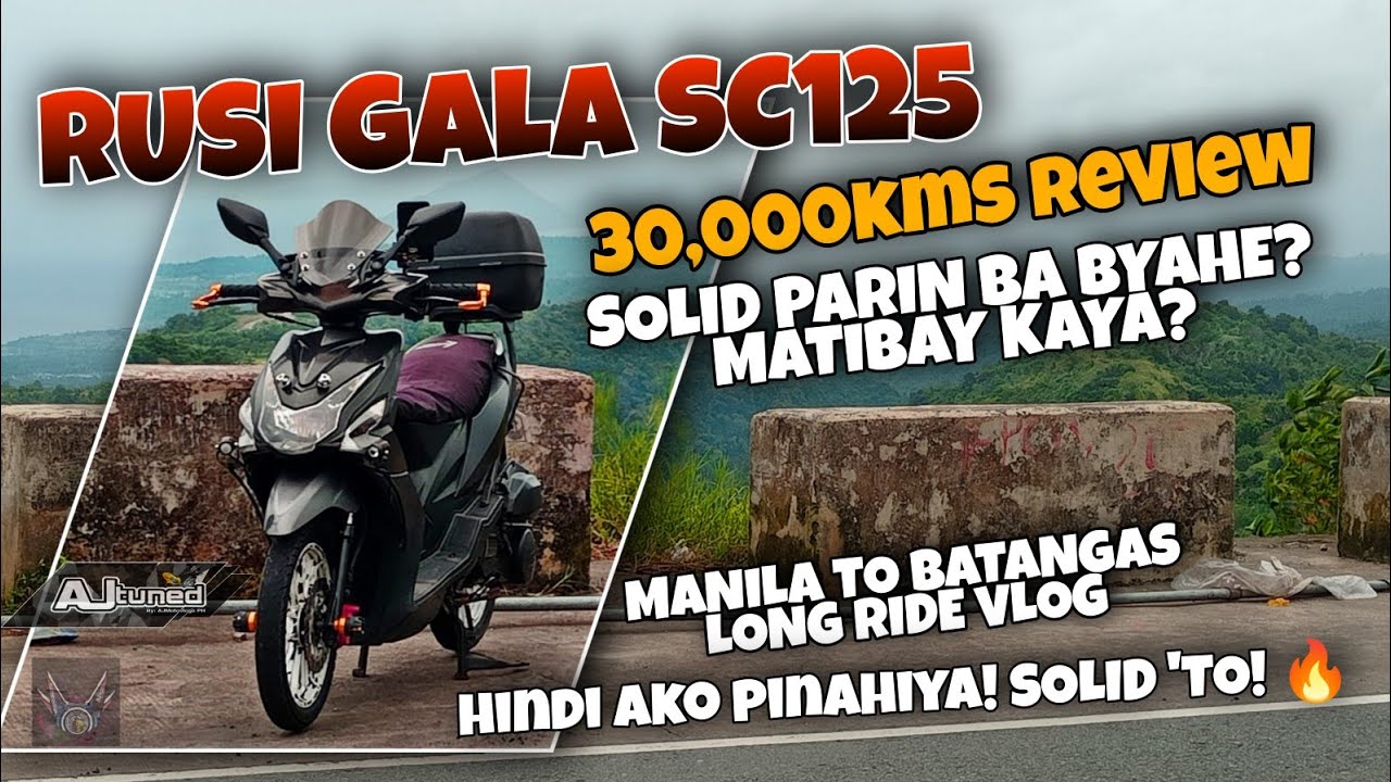 Rusi Gala SC125 | 30,000kms review | 3yrs old | SOLID PARIN MANAKBO ...