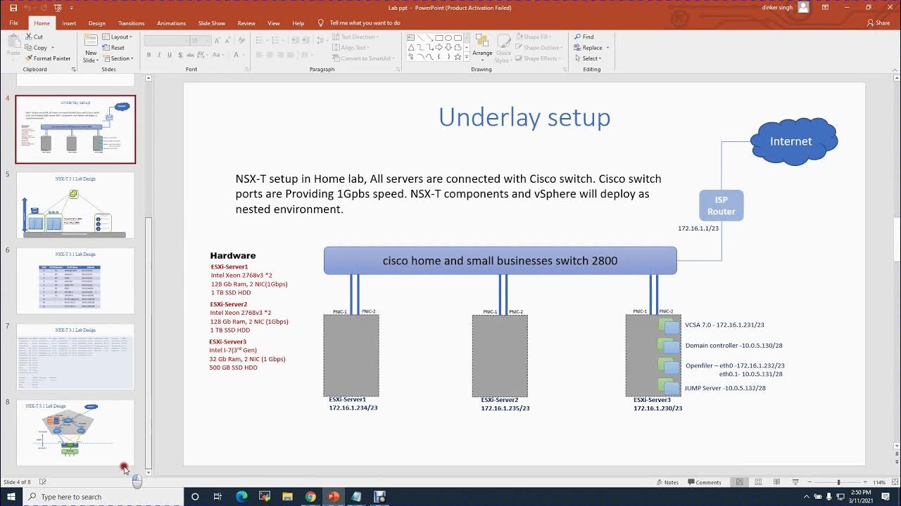 NSX T Vyos Router installation Part 2 - YouTube