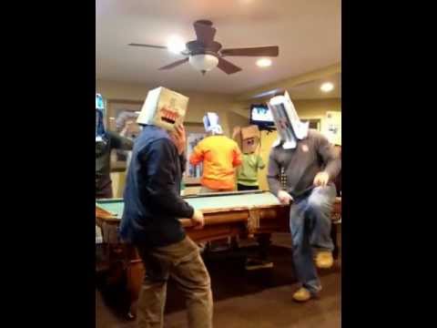 Redneck harlem shake pool table - YouTube