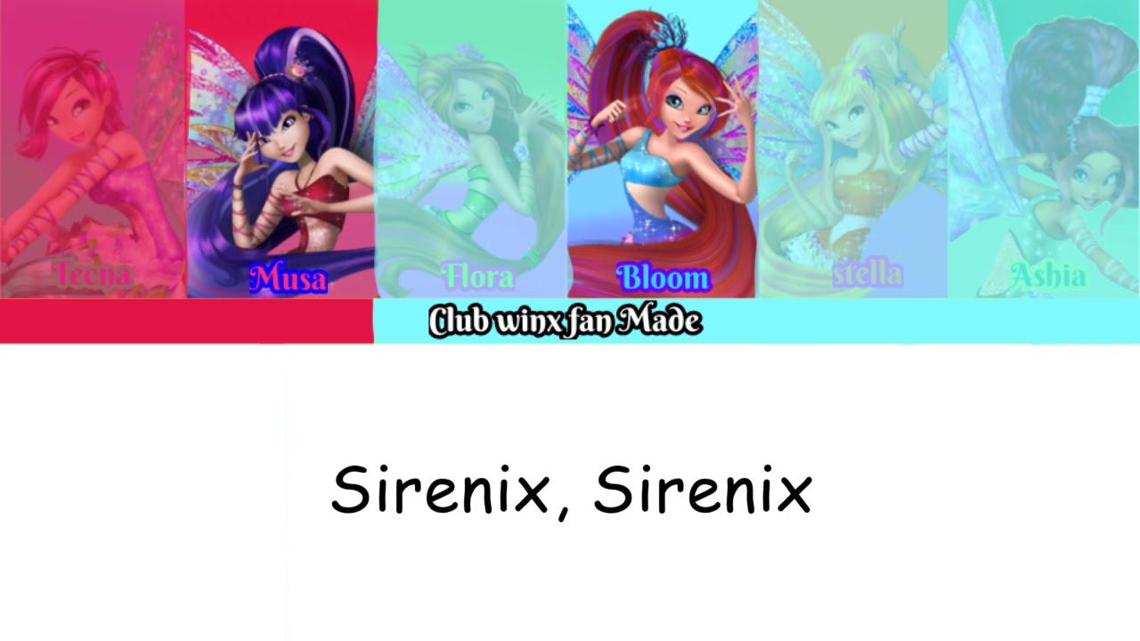Club Winx - Sirenix - Line Description Signing - YouTube