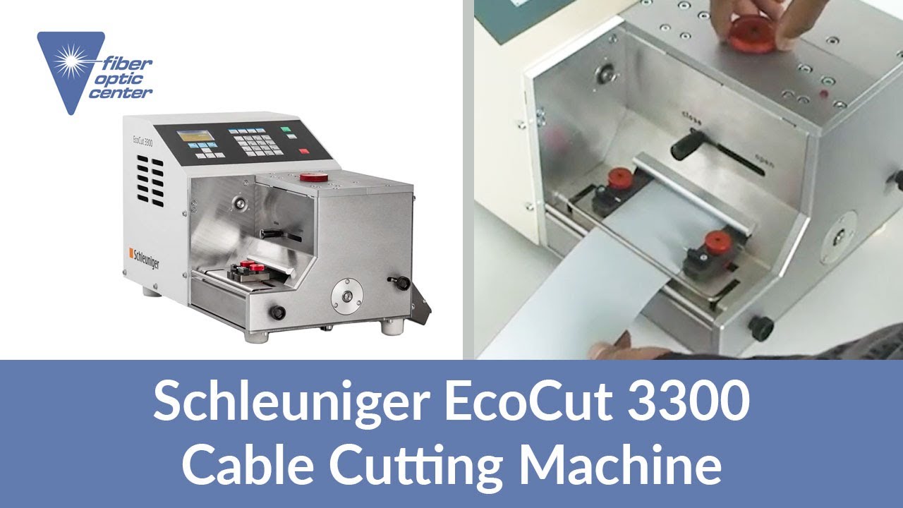 Schleuniger EcoCut 3300 Cable Cutting Machine Available From Fiber
