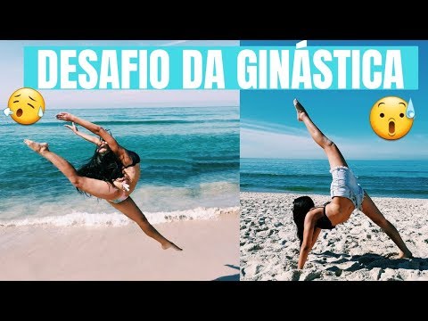 DESAFIO DA GINÁSTICA || flexibilidade  nível fácil