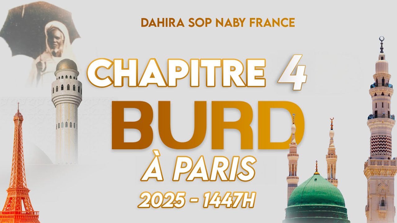 [🔴DIRECT PARIS ] BURD 2025 - CHAP 4 : DE SA NATIVITE, DIEU LE BENISSE ...