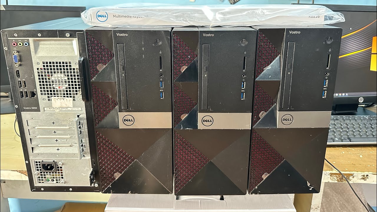 DELL VOSTRO TOWER 3650 MODEL INBUILT WIFI - BLUETOOTH- HDMI AND VGA ...