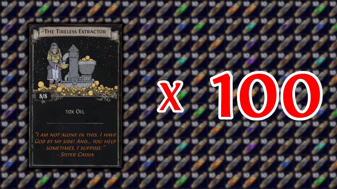 PATH OF EXILE 3.17 - OPENING 100 SETS OF THE TIRELESS EXTRACTOR - NEW ...