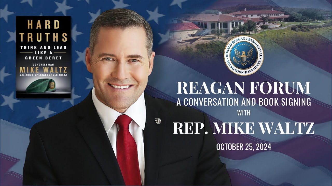Live Conversation with Congressman Mike Waltz - YouTube