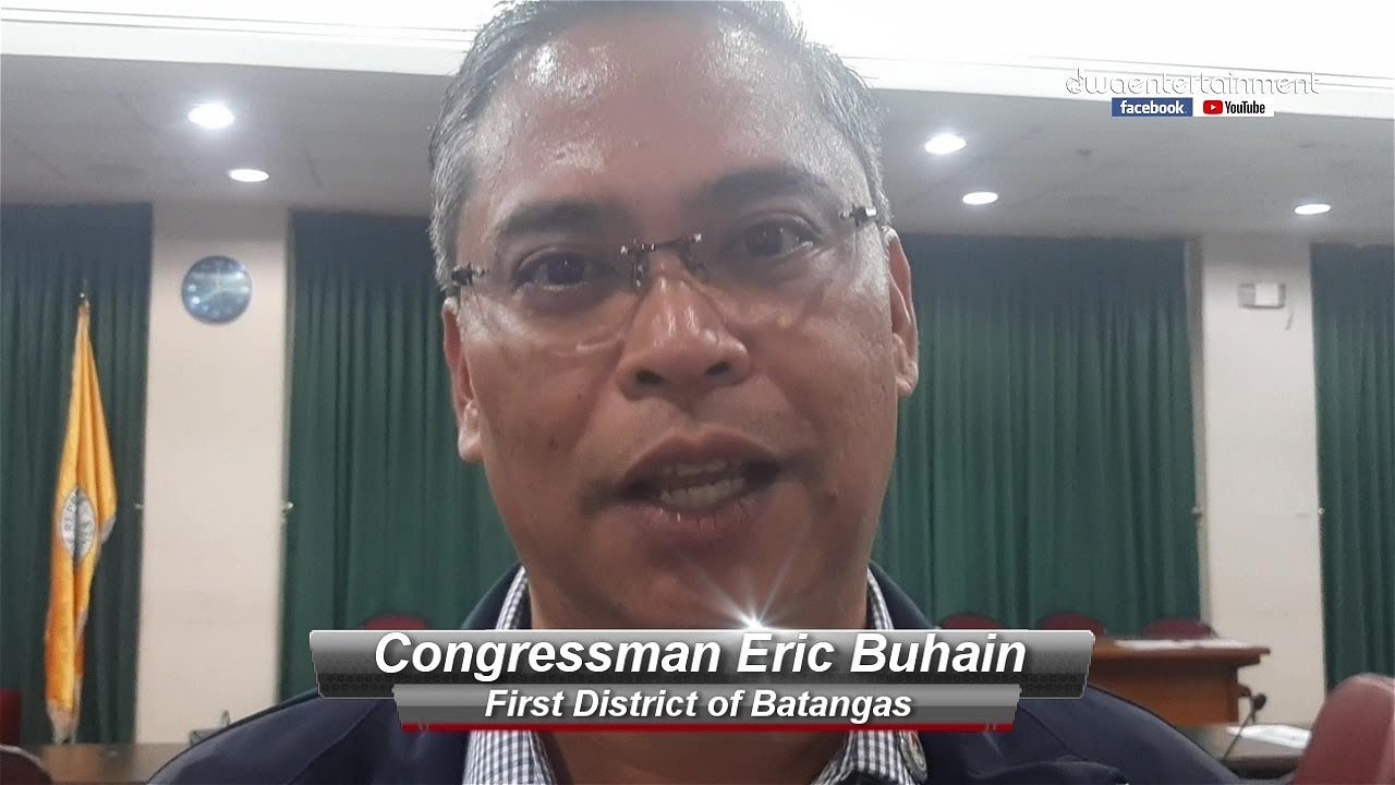 Congressman Eric Buhain invites everybody to Tour of Matabungkay on ...