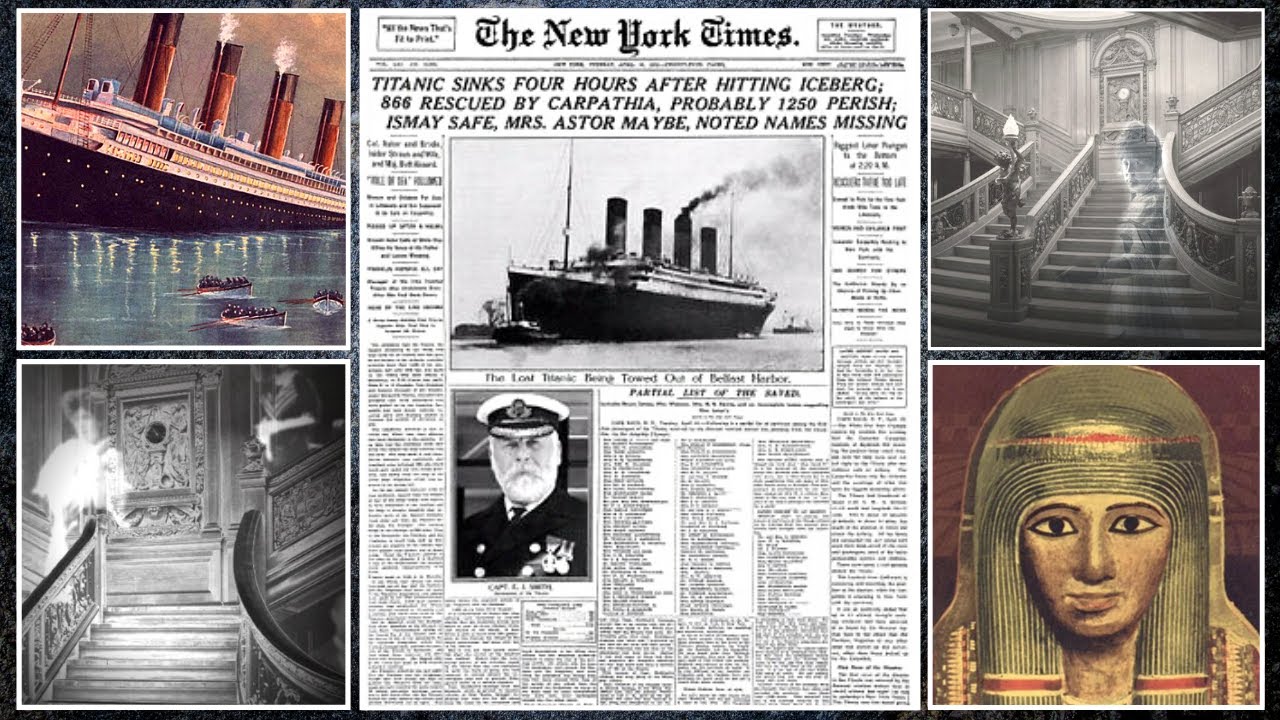 TITANIC: Ghosts, Premonitions, Mummy Curses and Conspiracies | Titanic ...