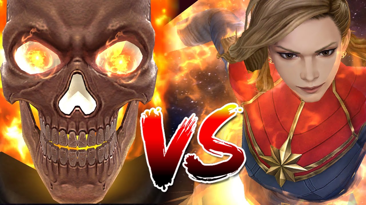 T4 *CAPTAIN MARVEL vs GHOST RIDER* | Universal Hero ABX | MARVEL Future ...