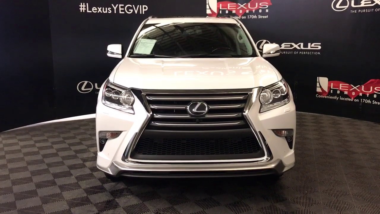 White 2018 Lexus GX GX 460 Review Edmonton AB - Lexus of Edmonton - YouTube