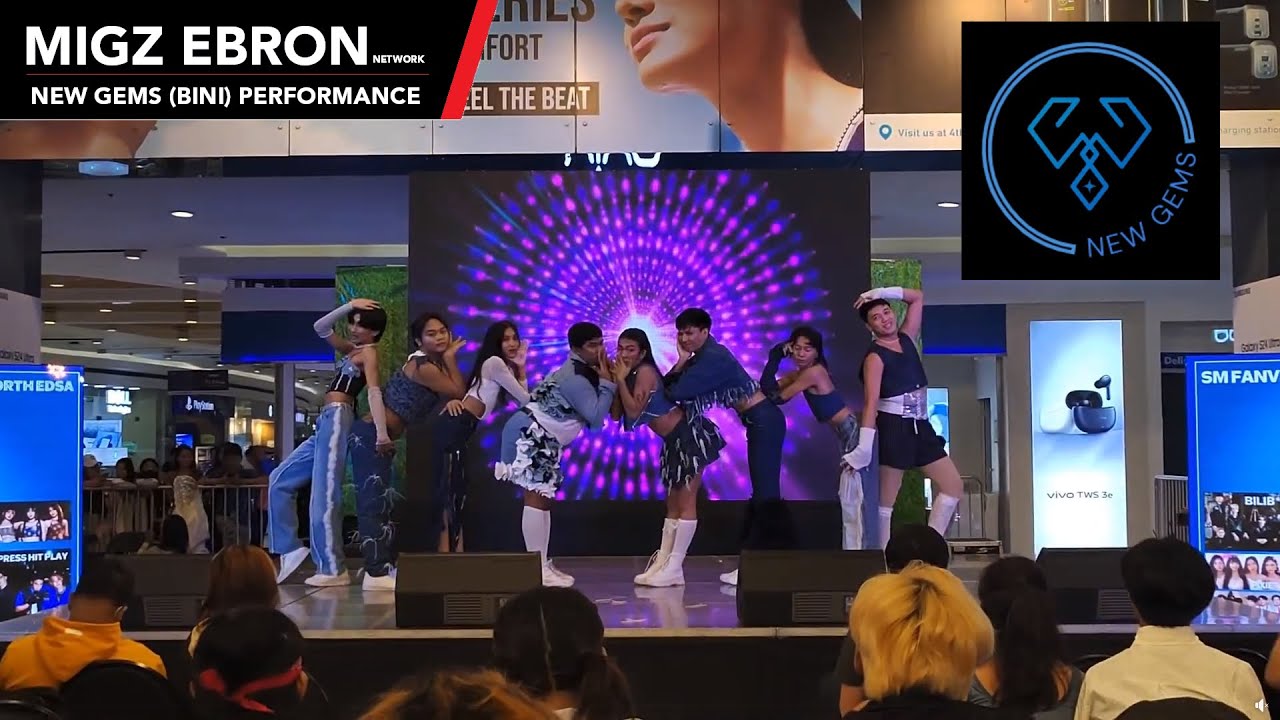 [240608] NEW GEMS (BINI) @ P-POP Fest Fan Gathering 2024 - YouTube