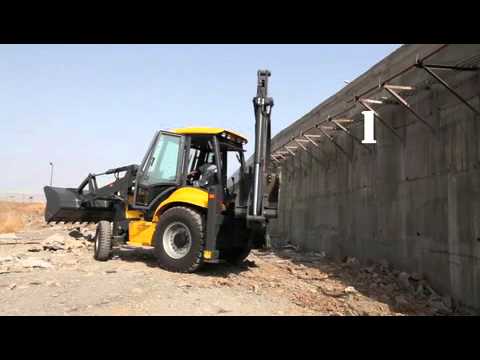 MAHINDRA EARTHMASTER BACKHOE LOADER (JCB) - YouTube