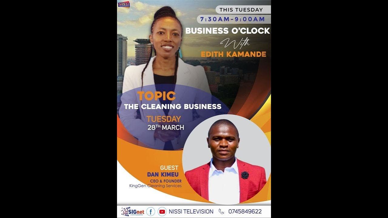 BUSINESS O'CLOCK ON THE CLEANING BUSINESS JOIN THE CONVERSATION SMS ...