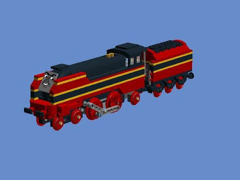How To Build A Lego Axel The Belgian Engine (4-4-2) 1/2 🇧🇪 - YouTube