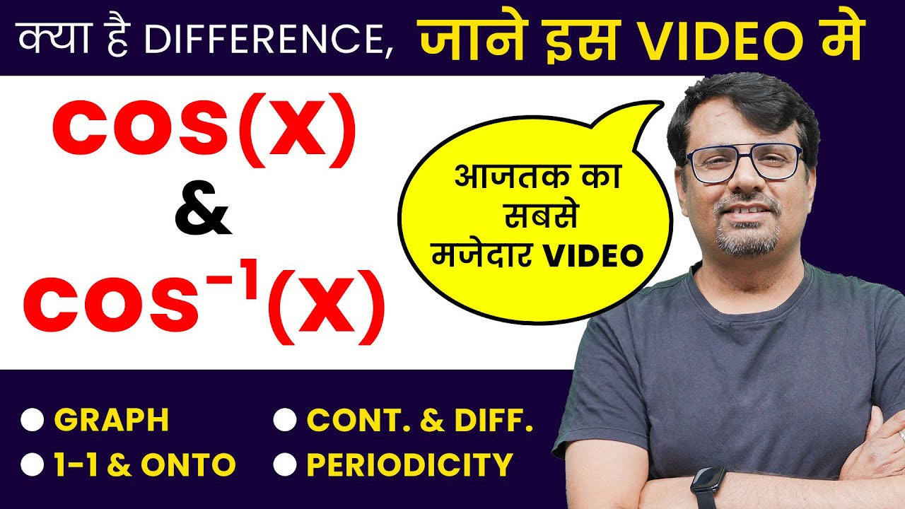 Cos(x) Function and Inverse of Cos(x) Function | All About Cos(x ...