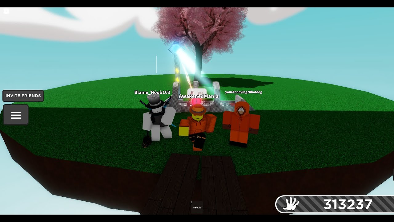 Watch out for the table!|Roblox Slap Battles ft Realster & V1rusXY ...