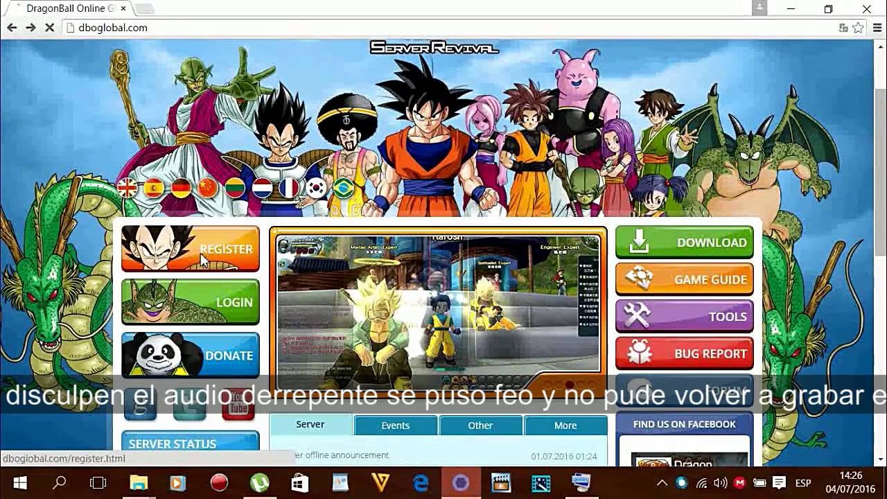 DBOG Como Descargar El DBOG Pre Open Beta - YouTube